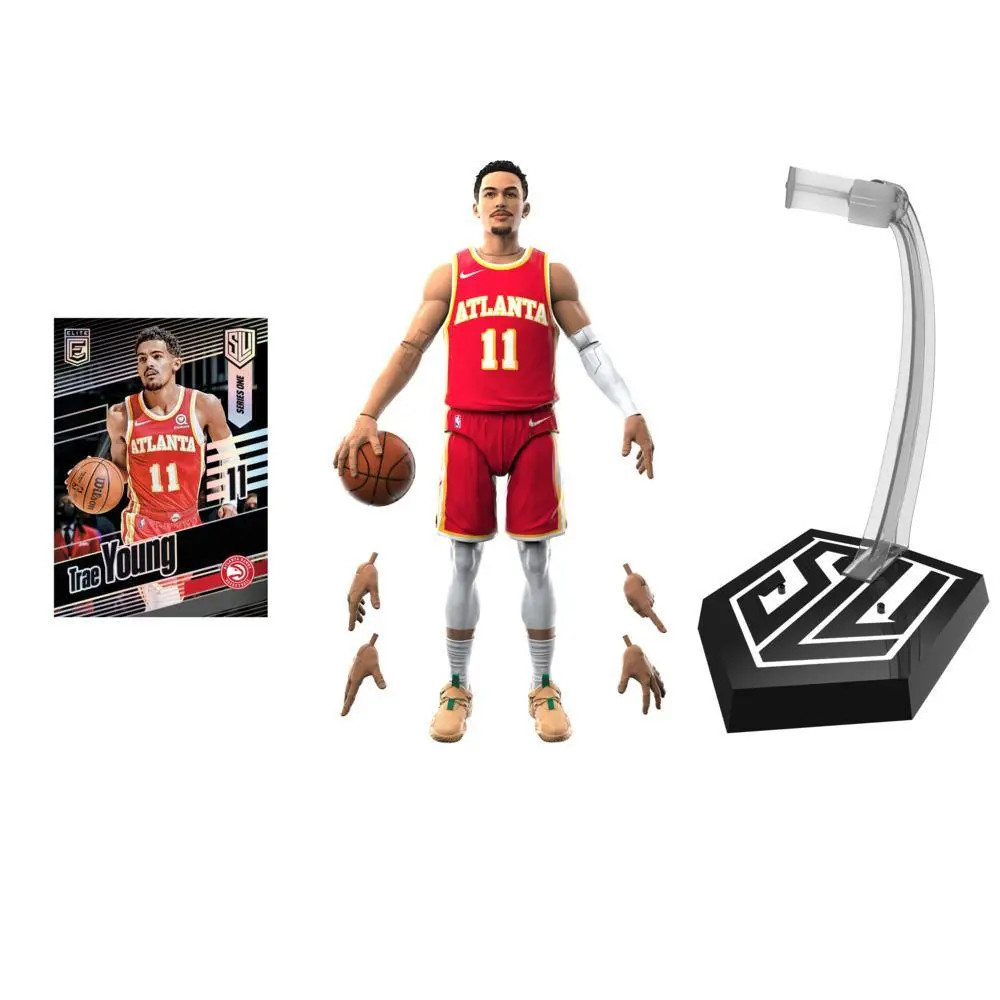 Hasbro Starting Lineup Series 1 Trae Young Figure - NBA Basketball ...