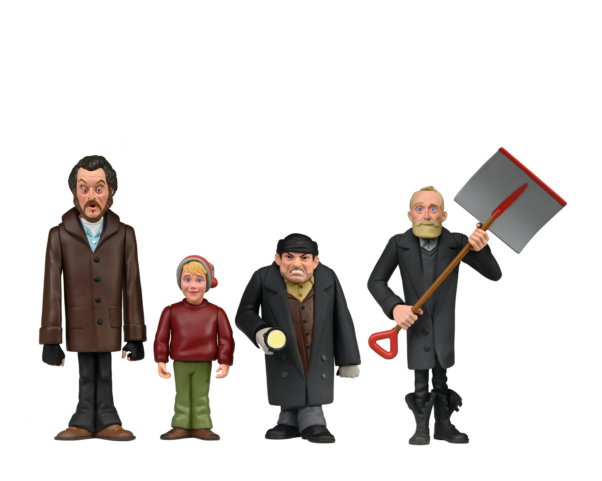 NECA Home Alone Toony Classics Set of 4 Figures - Iconic Holiday ...