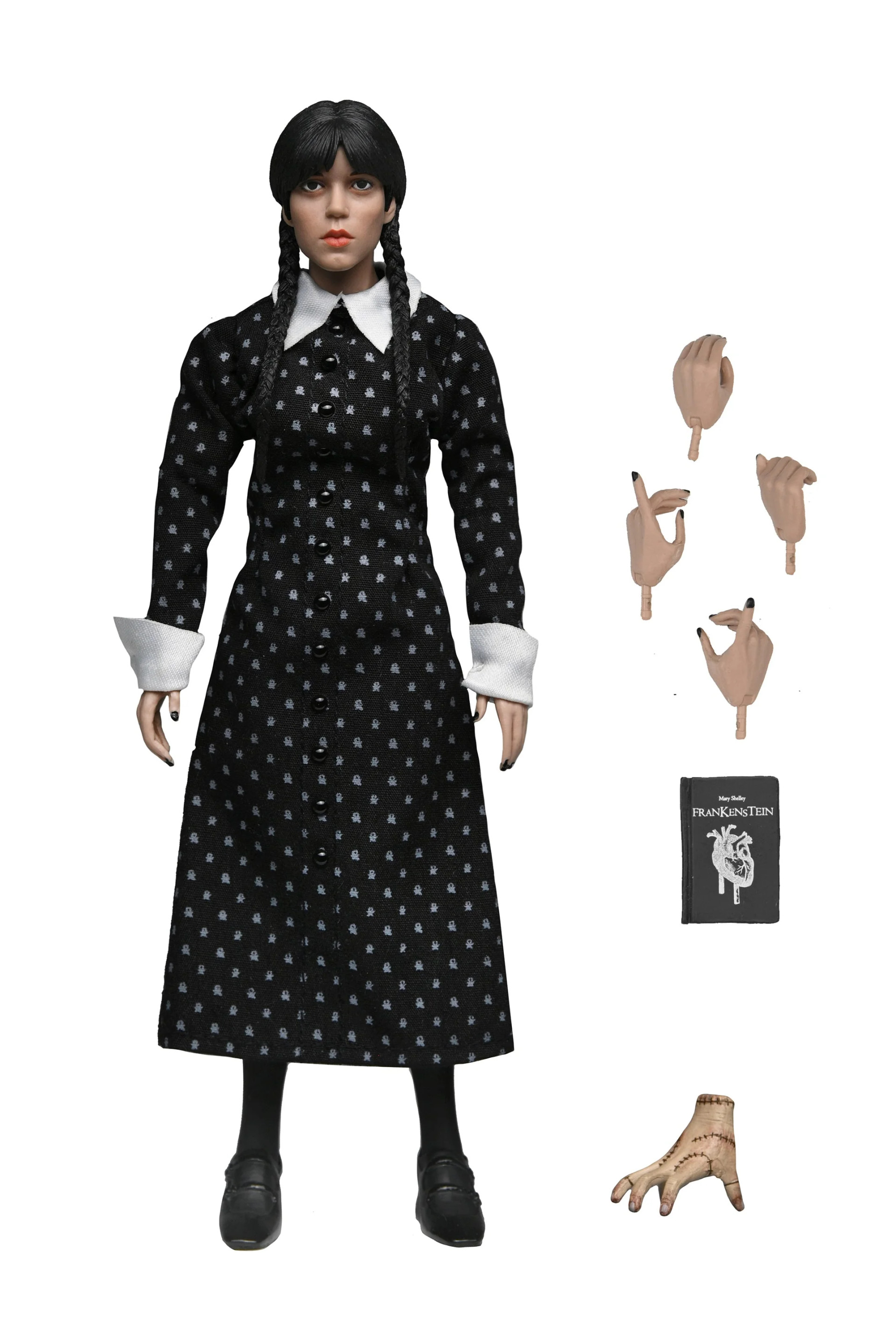 NECA Wednesday Addams Wednesday Netflix Series Classic Dress 8-Inch Figure