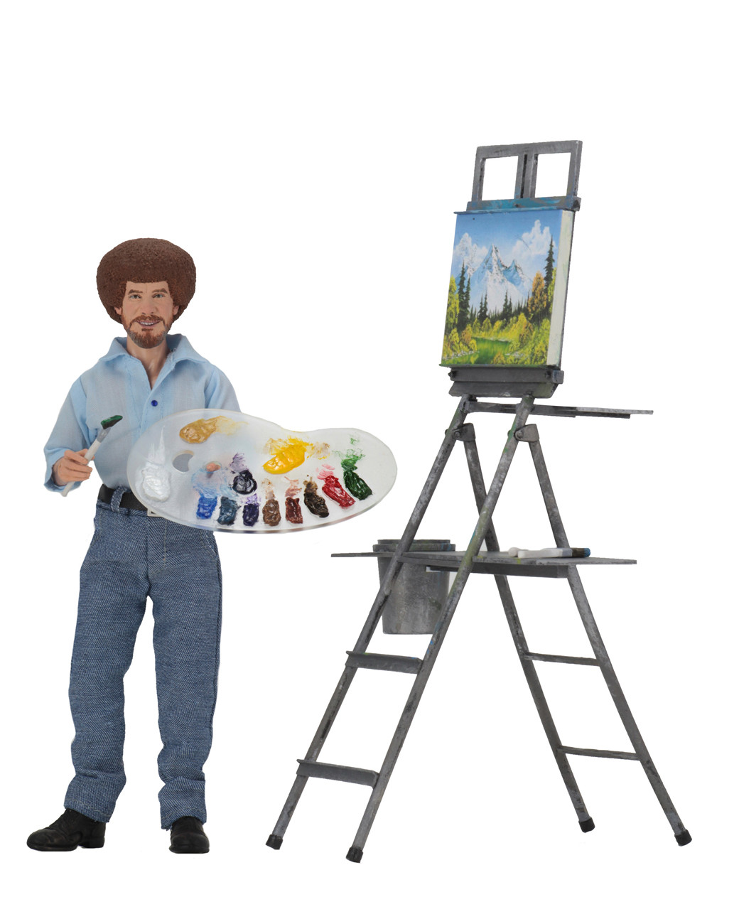Bob Ross 8-Inch Scale Clothed Action Figure - Buy at Not Just Toyz