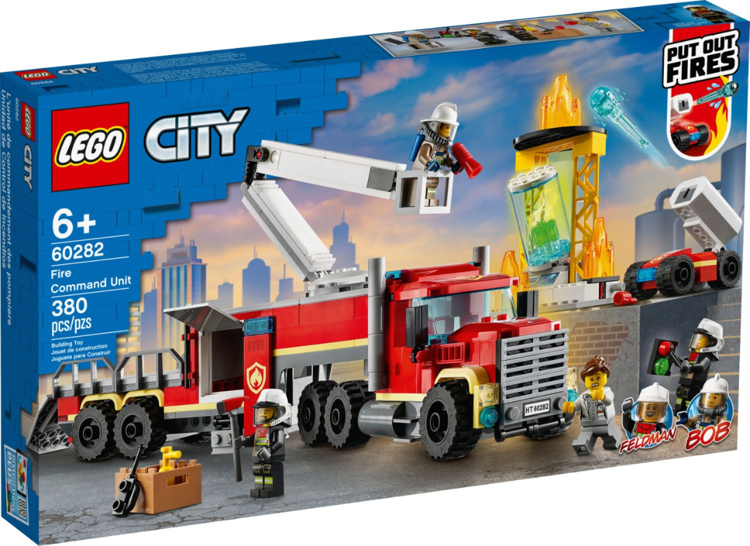 LEGO City Fire Command Unit 60282 - Buy at Not Just Toyz