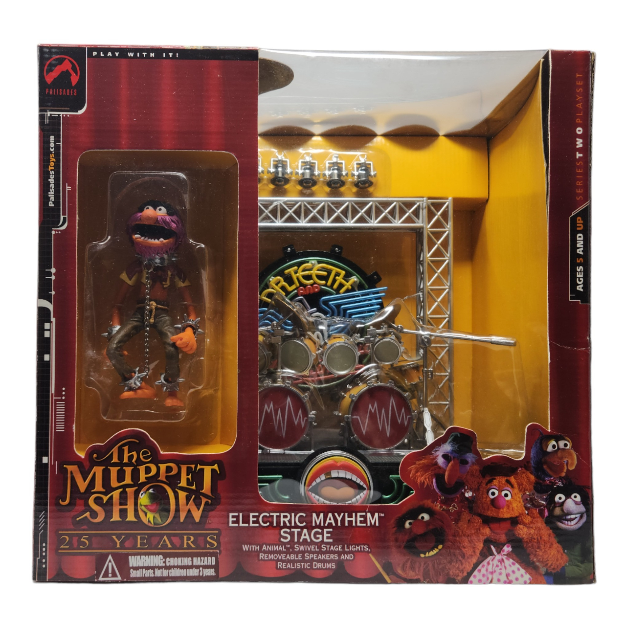 Rock 'n Roll with the Palisades Muppets Electric Mayhem Stage Playset