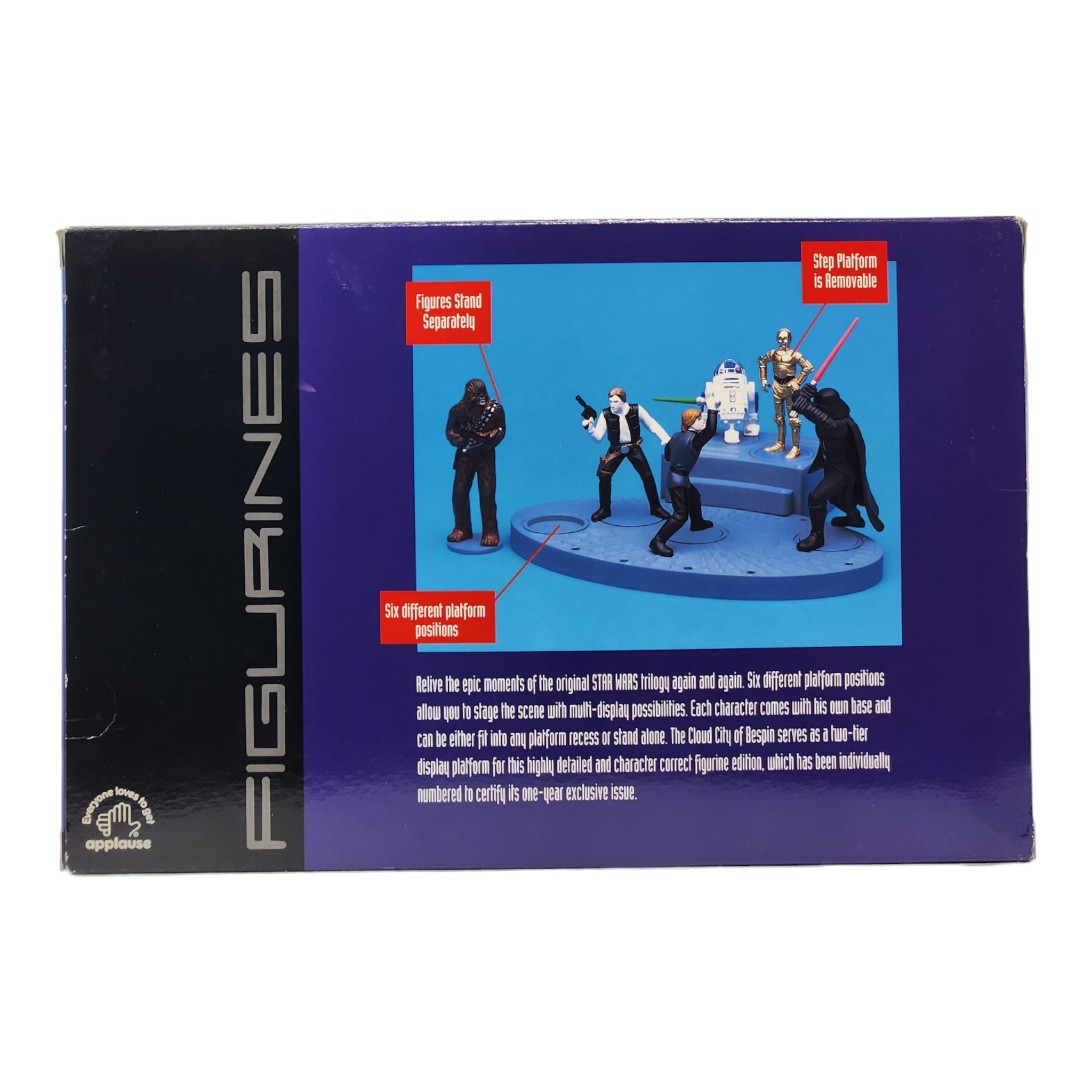 Applause Star Wars Original Trilogy Set of 6 Figures - Collectible ...