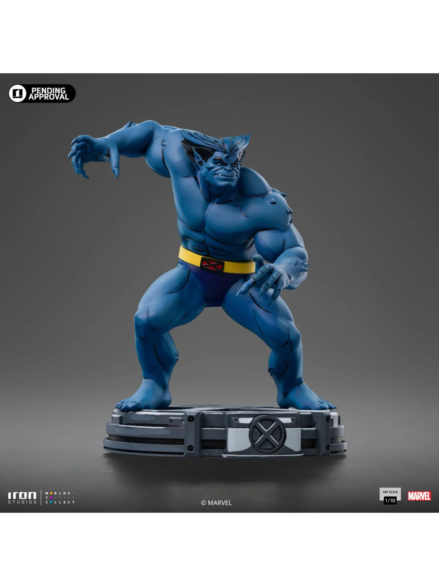 Iron Studios X-Men '97 Beast Limited Edition Art Scale 1/10 Statue