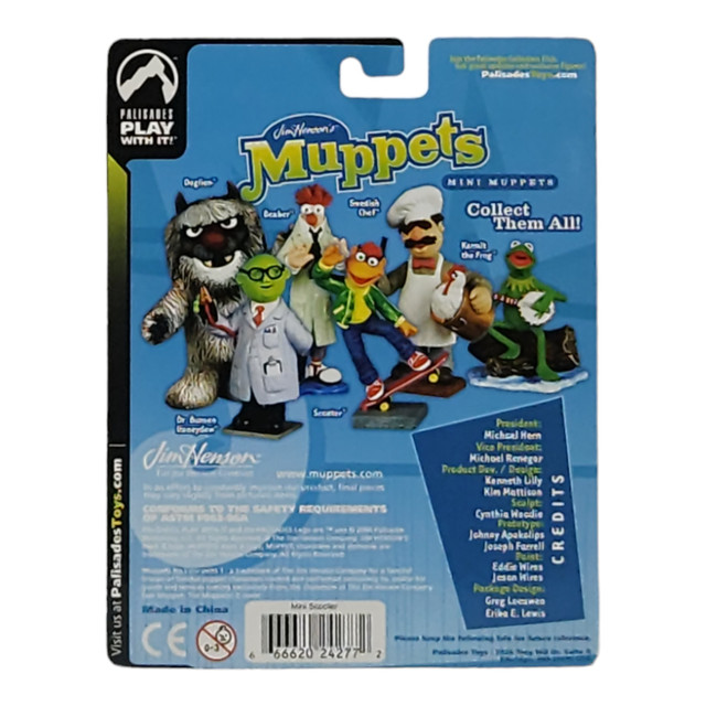 Collectible Mini Muppets Scooter Figurine - The Muppet Show Character
