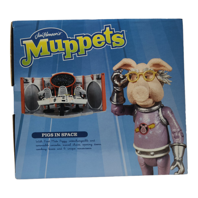 Explore the Stars with the Palisades Muppets Pigs In Space Playset