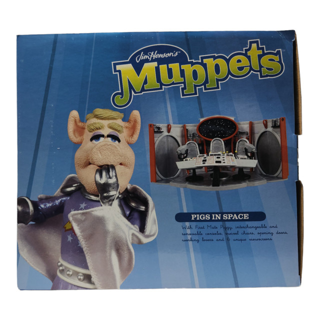 Explore the Stars with the Palisades Muppets Pigs In Space Playset