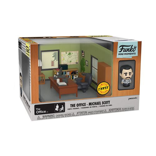 Funko The Office Michael Mini Moments CHASE Mini-Figure Diorama Playset ...
