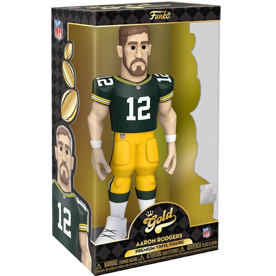 Funko NFL Packers Aaron Rodgers 12-Inch Vinyl Gold Figure - Buy at Not ...