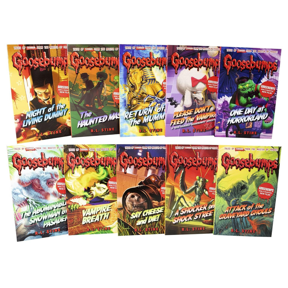 Goosebumps Classic (Series 1) 10-Book Set – The Ultimate Scary Collection!