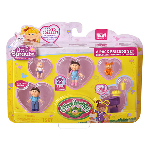 Cabbage Patch Kids Little Sprouts Friends Set - 8-Pack - Buy at Not ...
