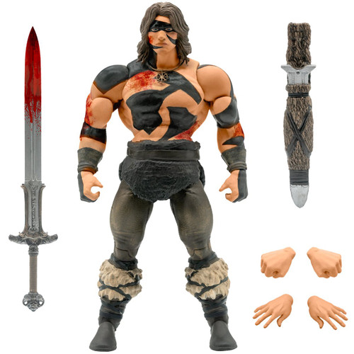 Super7 Conan the Barbarian Ultimates War Paint Conan 7-Inch Action ...