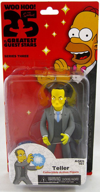 NECA Simpsons 25th Anniversary 5-Inch Series 3 - Teller Action Figure ...