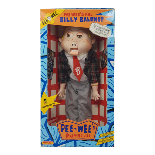 1988 Billy Baloney Puppet Doll | Vintage Pee-Wee's Pal | Collectible Toy