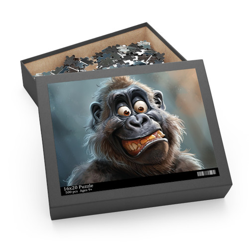 Primal Chroma Puzzle: Ape's Essence - Gorilla Jigsaw