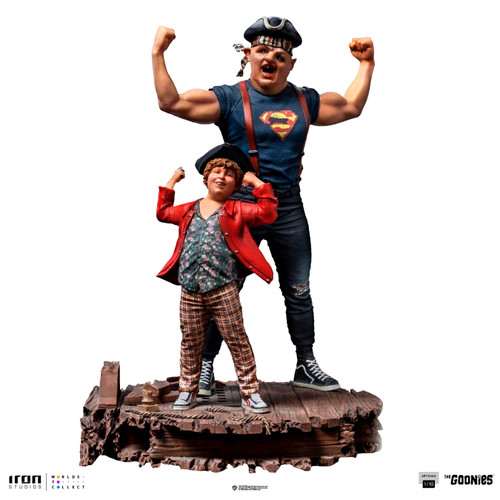 The Goonies Sloth and Chunk Art Scale Statue | Iron Studios Collection