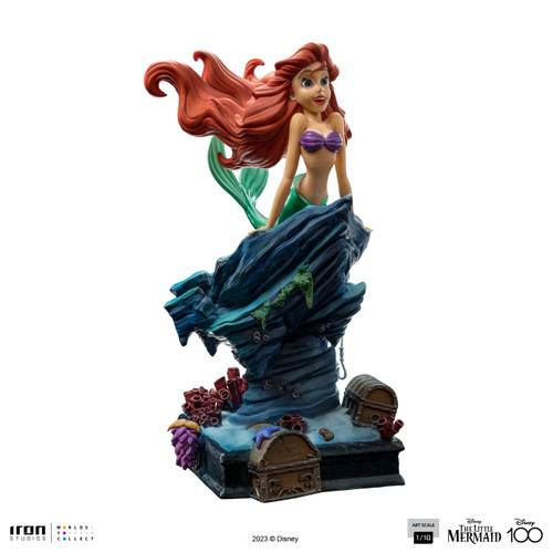Undersea Delight: Ariel and Friends Statue | Iron Studios Disney 100 ...