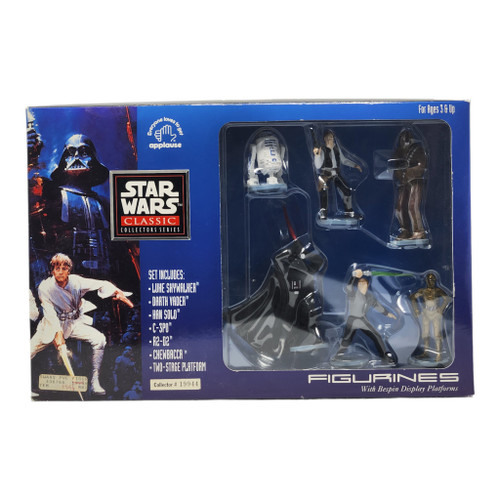 Applause Star Wars Original Trilogy Set of 6 Figures - Collectible ...