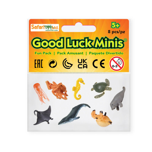 Sea Life Fun Pack – Mini Ocean Animal Figure Set