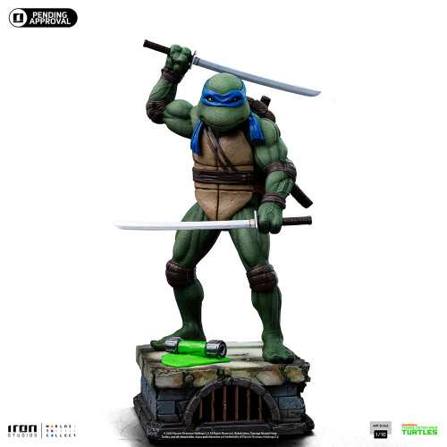 Iron Studios Teenage Mutant Ninja Turtles (1990) Leonardo 1:10 Art ...