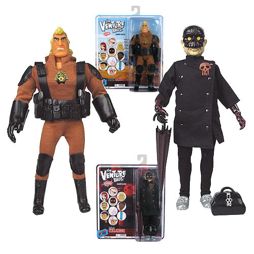 The Venture Bros. Brock Samson and Killinger Figures - Buy at Not Just Toyz
