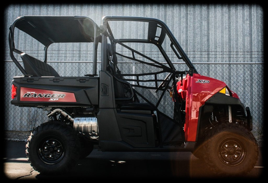Polaris Ranger XP 900/XP 1000 Backseat and Roll Cage with Rear Soft Top ...