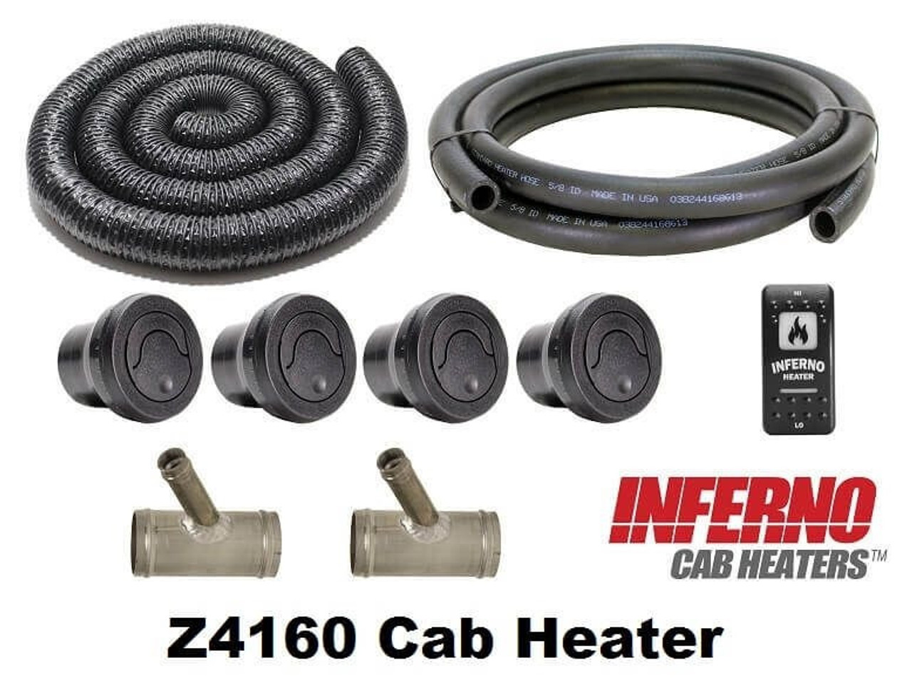 Polaris Ranger Diesel Inferno Cab Heater W Defrost By Inferno Cab Heaters