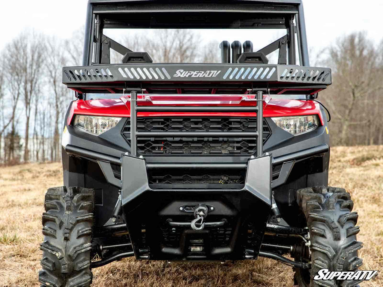 Polaris Ranger Xp Kinetic Hood Rack Charlie By Superatv Hrs P Ran1k 00kn