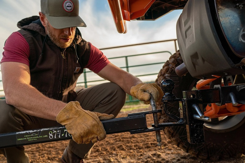 Trio HD UTV 2” Hitch w/ Ball Mount for the Polaris Ranger Crew by ATV TEK