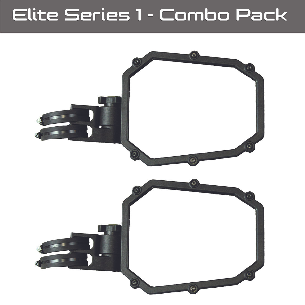 Polaris Ranger Elite Series1 2 Pack Utv Side Mirror By Atv Tek