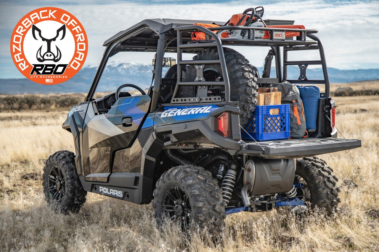 Polaris General Spare Tire Mount By Razorback Offroad