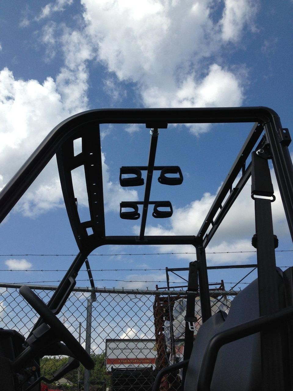 Polaris Ranger Easy Mounting Quick Draw Overhead Gun Rack By Great Day