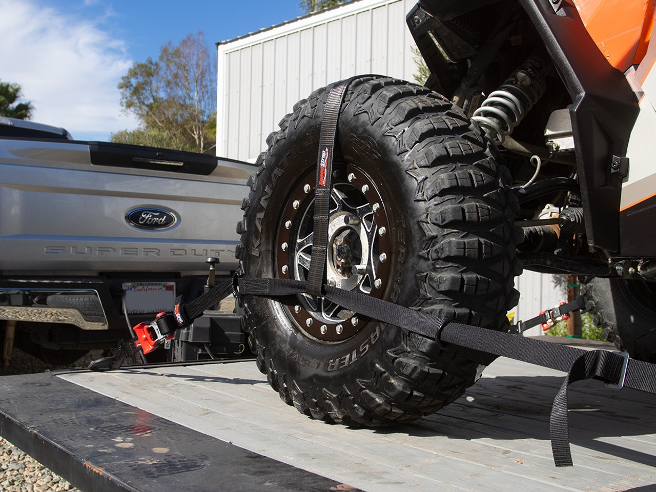 Atv tire bonnet straps store