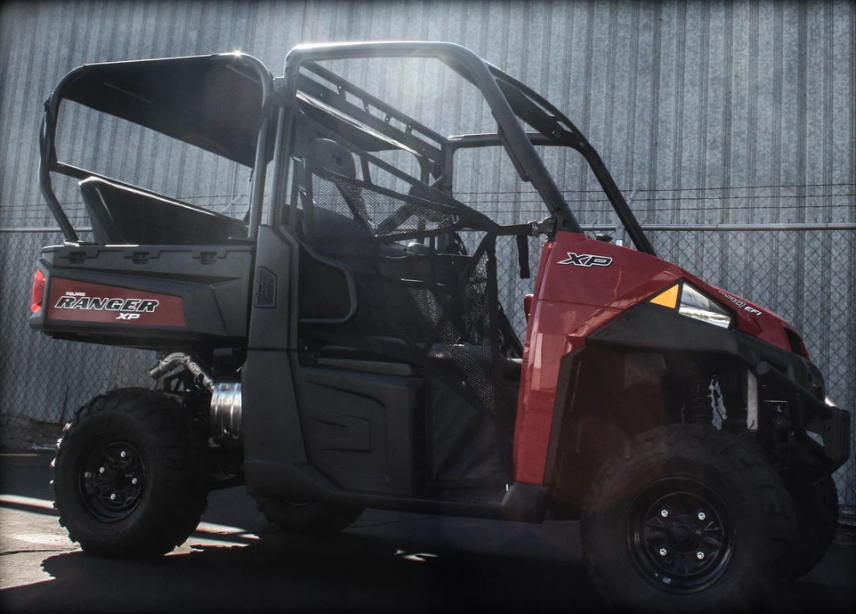 Polaris Ranger XP 900/XP 1000 Backseat and Roll Cage with Rear Soft Top ...