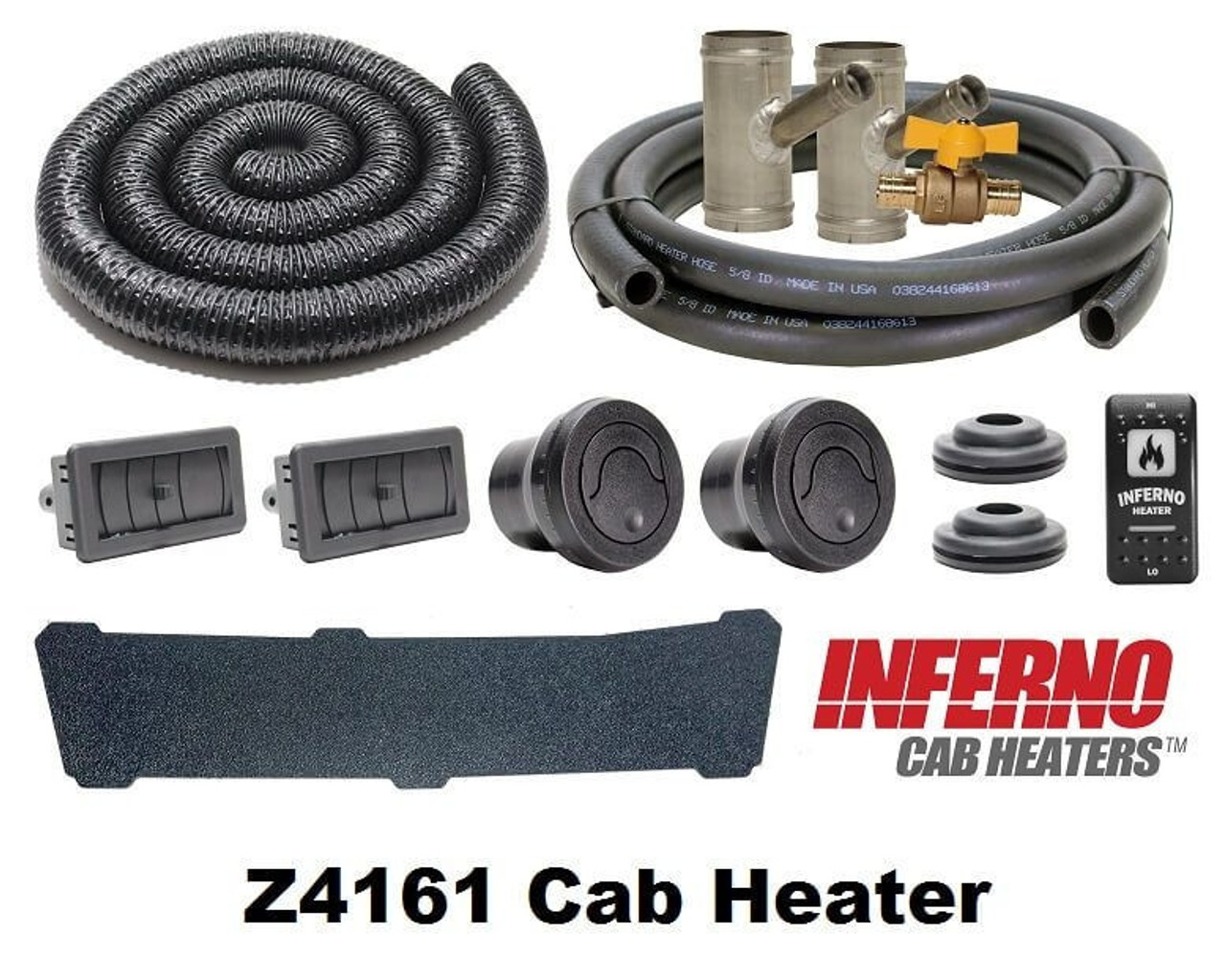 Polaris Ranger Diesel Inferno Cab Heater W Defrost By Inferno Cab Heaters