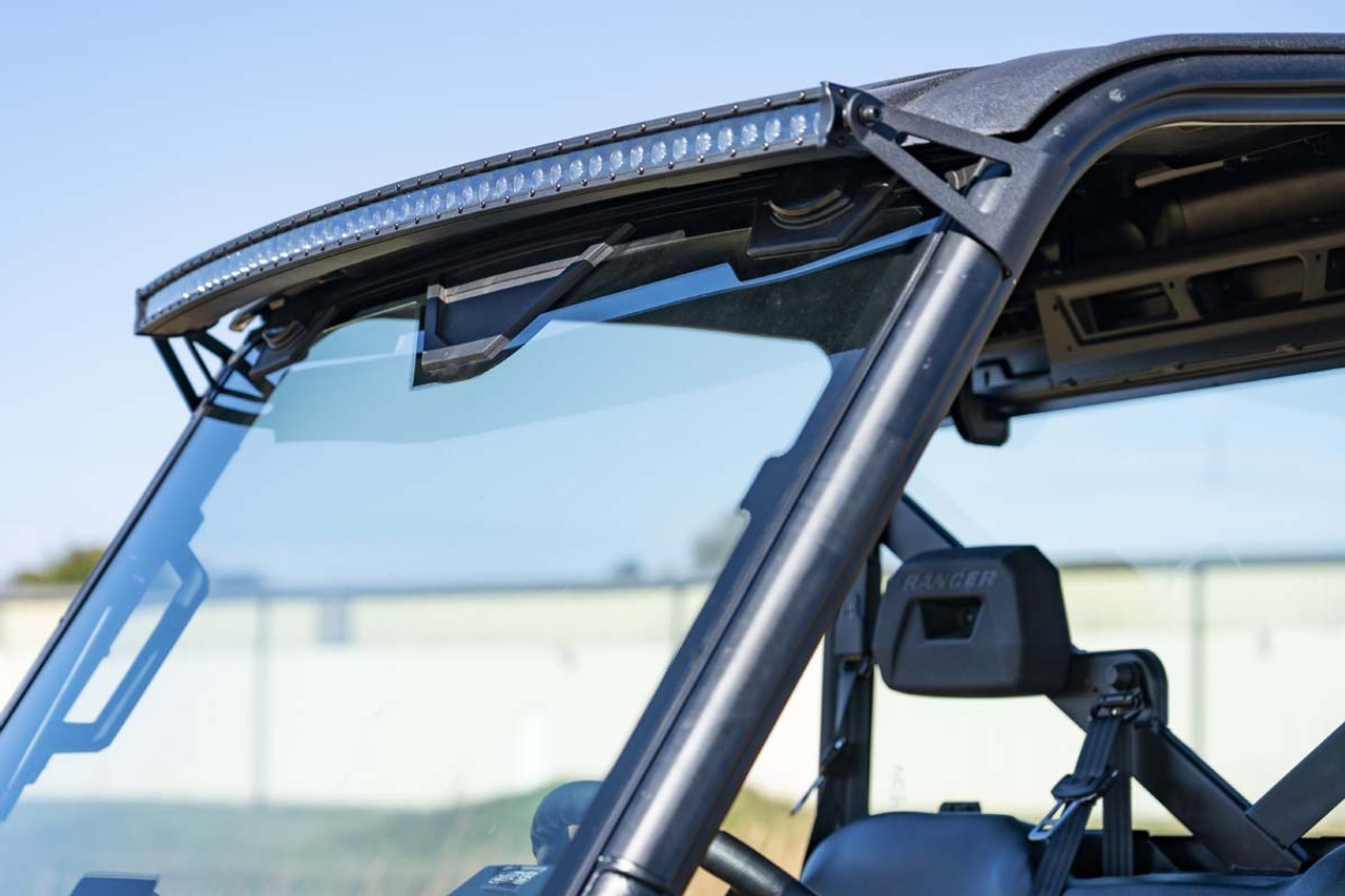 Front Facing 50 In Led Light Bar Kit For The Polaris Ranger Xp 900 Xp