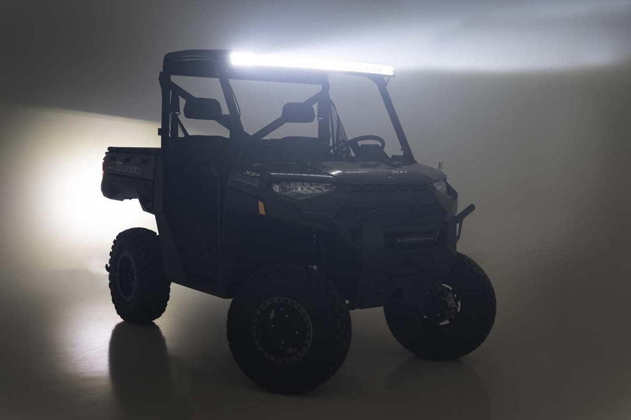 Front Facing 50 In Led Light Bar Kit For The Polaris Ranger Xp 900 Xp