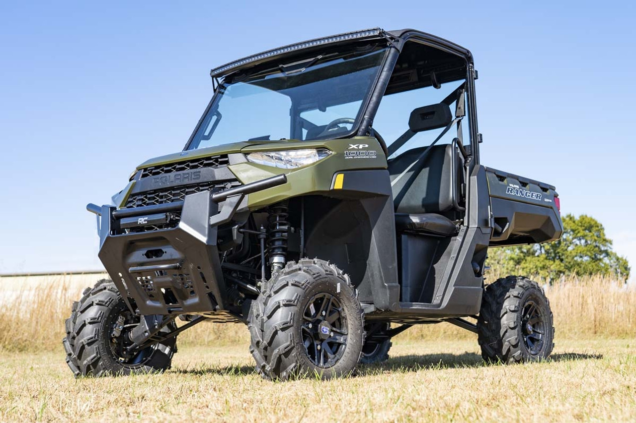 Front Facing 50 In Led Light Bar Kit For The Polaris Ranger Xp 900 Xp