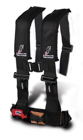 Ranger 4 Point 3"" Harness (H-Style) by Dragon Fire 14-003X