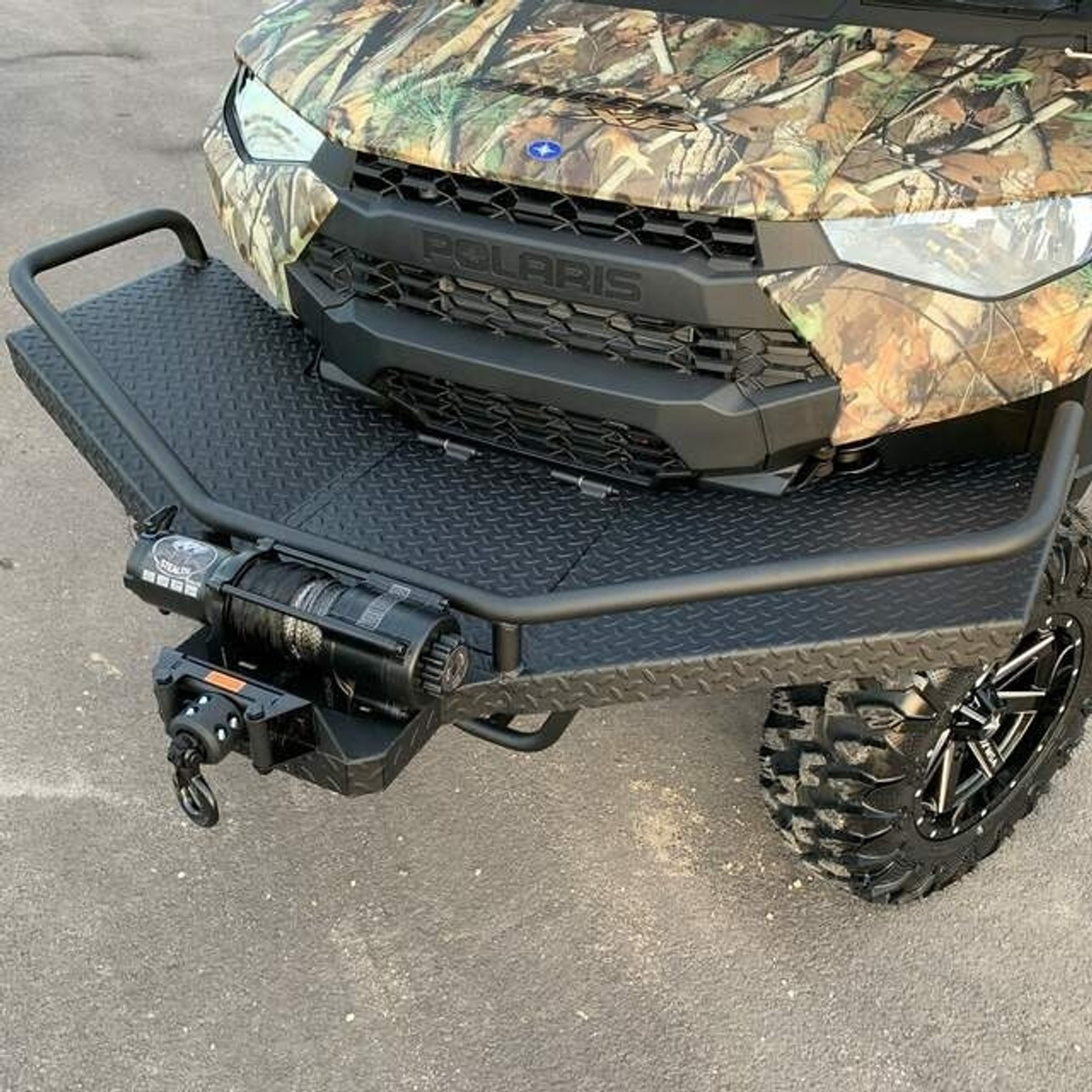Polaris Ranger Feeder Bumper Front Rack By Ranch Armor Pb13 Xx