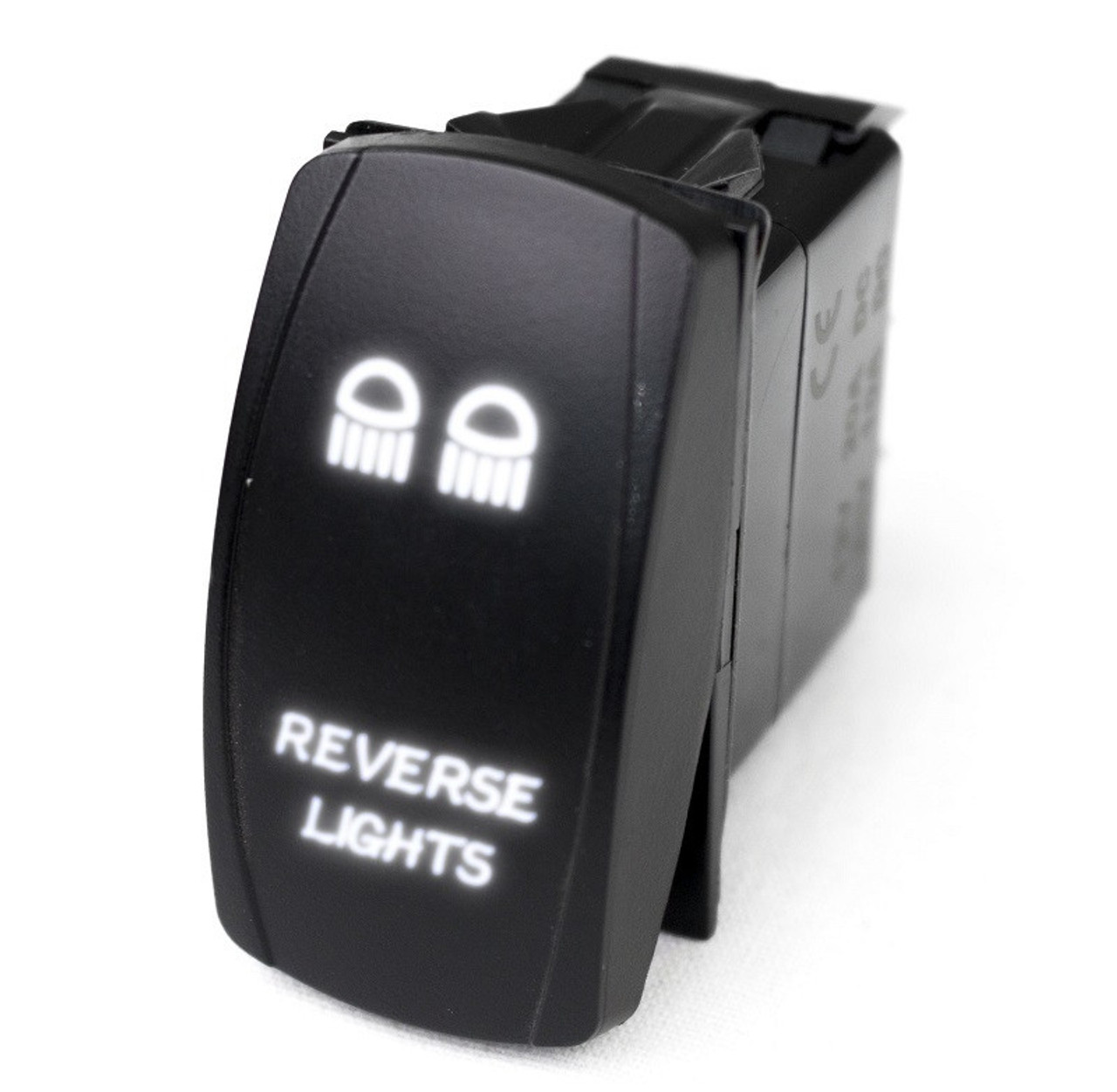 Polaris Ranger Rocker Switch W White Led Radiance Reverse Lights By