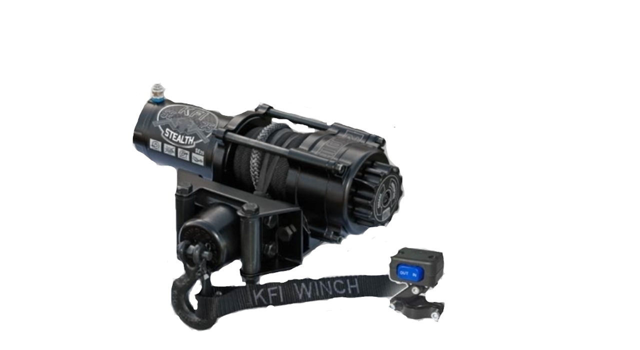 Polaris Ranger 2500lbs Stealth Winch By Kfi Products Se25 Epr