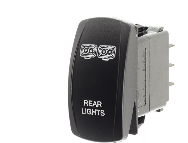 Polaris Ranger Rear Lights Rocker Switch by XTC Power Products - SW11 ...