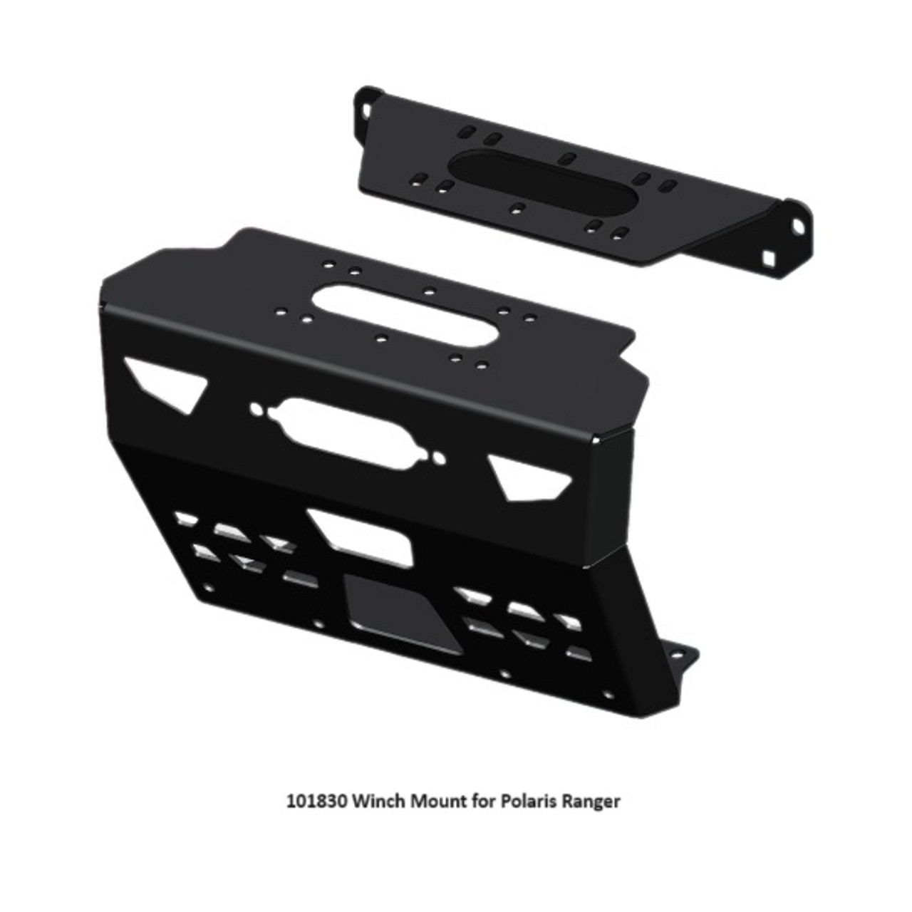 Polaris Ranger Complete Snow Plow System By Kfi Products Kfi Snwplw 2