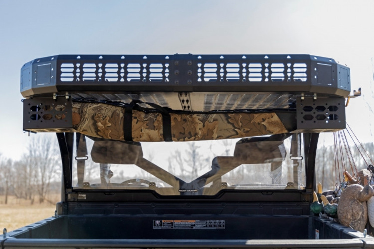 Polaris Ranger Utv Rack Rifle Case Mounting Brackets By Rough Country