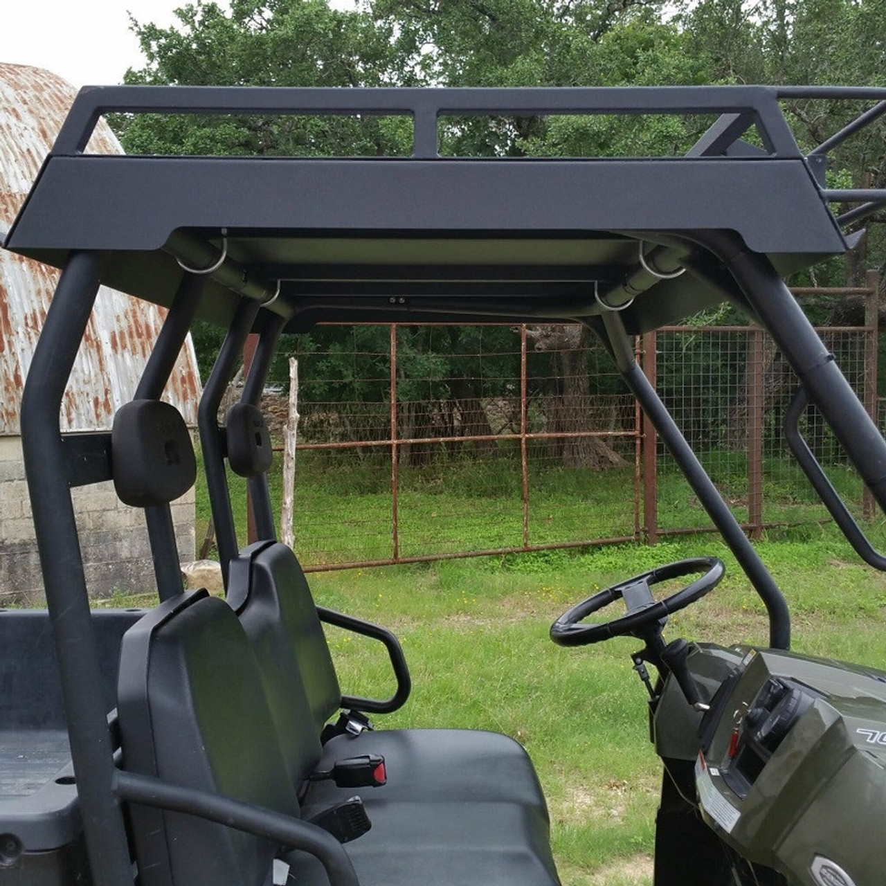 Polaris Ranger Full Size Single Cab Metal Roof By Ranch Armor Pr71 Xx
