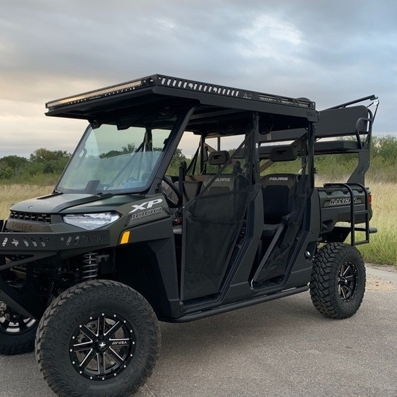 Polaris Ranger Pro Fit Crew Metal Top By Ranch Armor Pr21