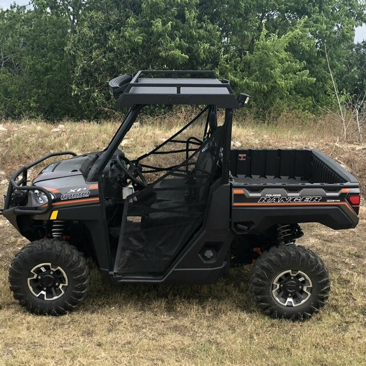 Polaris Ranger Full Size Single Cab Metal Top By Ranch Armor Pr11