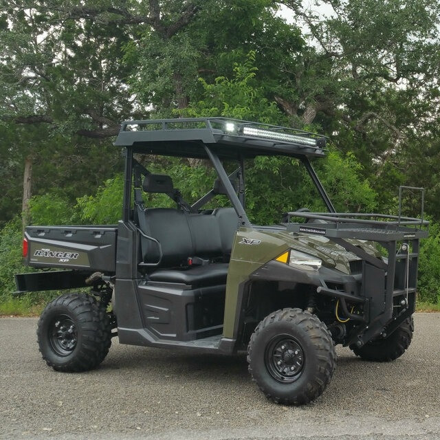 Polaris Ranger Full-Size Single Cab Metal Top (Pro-Fit Frame) by Ranch ...