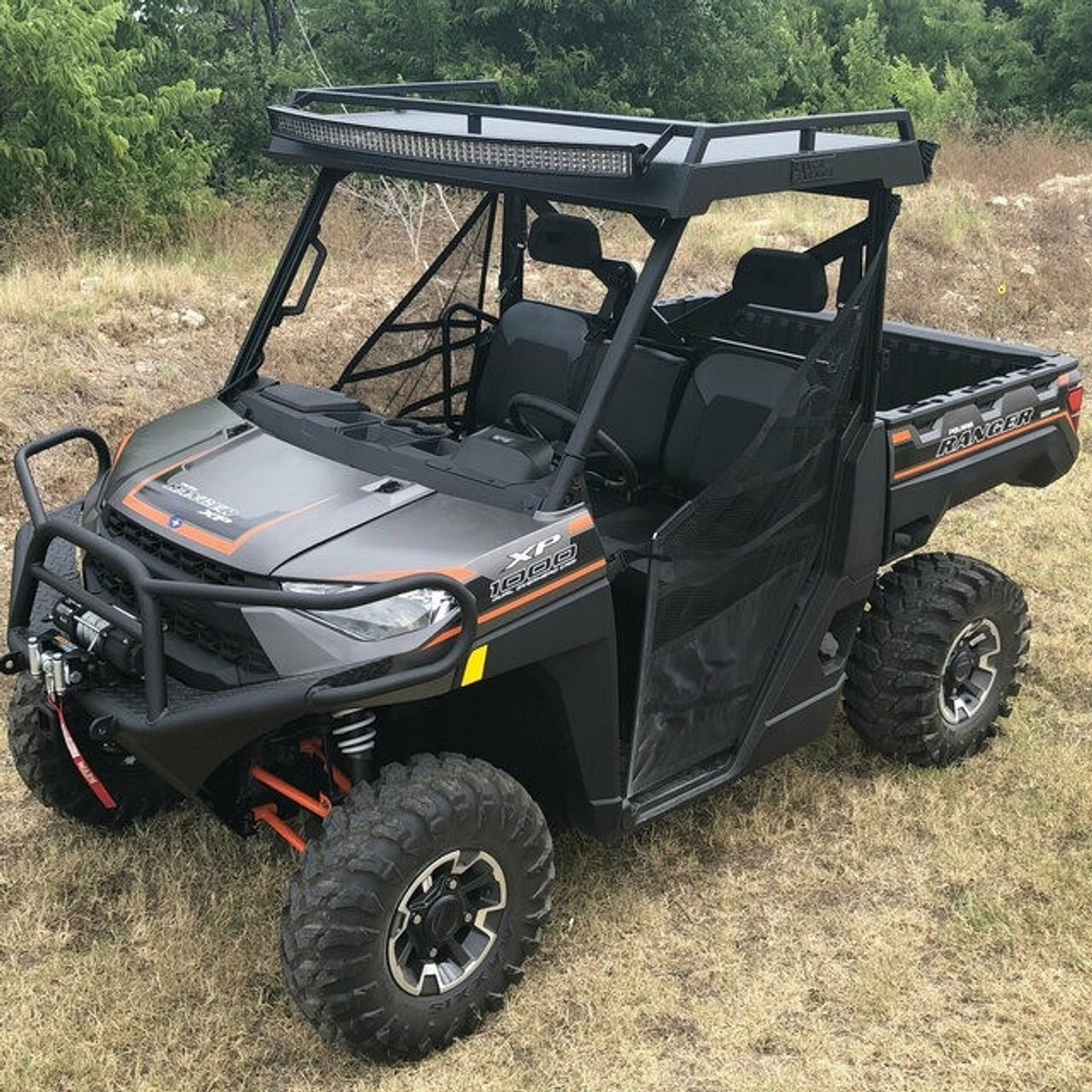 Polaris Ranger Full Size Single Cab Metal Top By Ranch Armor Pr11